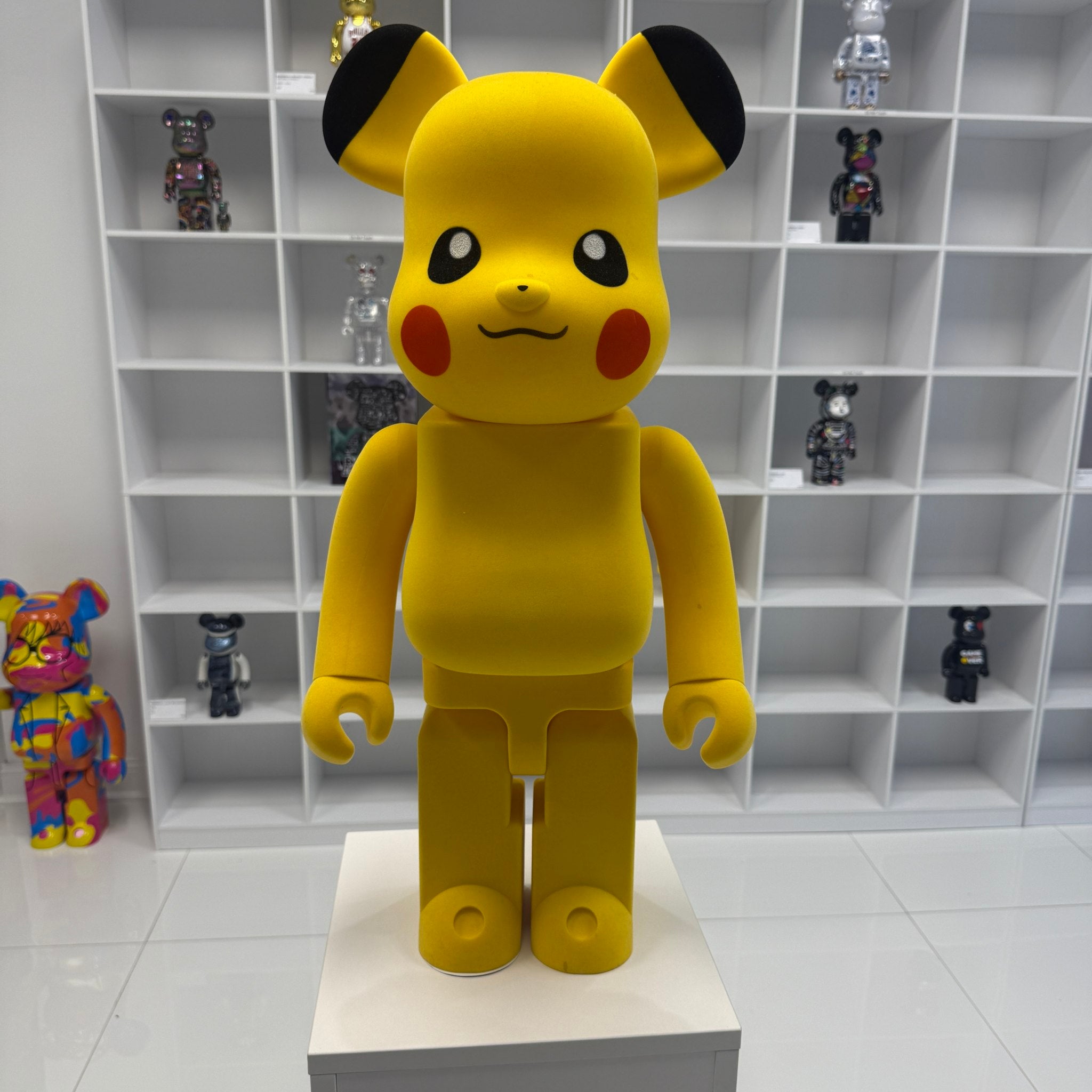 Bearbrick Pokemon Pikachu Flocky 1000% – Phat City by dubfreaks