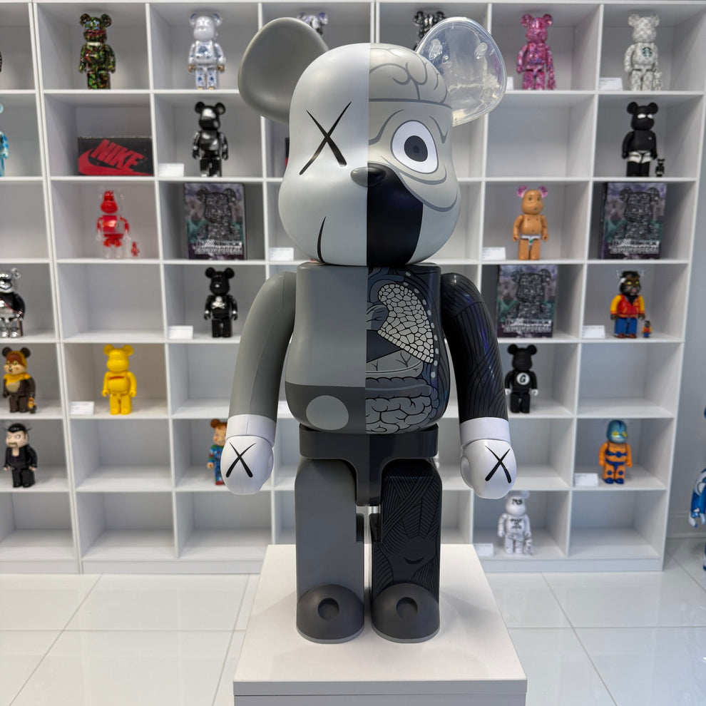 Bearbrick Kaws Dissected 1000% Grey – Phat City by dubfreaks